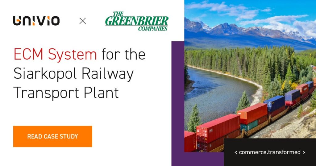 The Greenbrier Companies: ECM System for the Siarkopol Railway ...