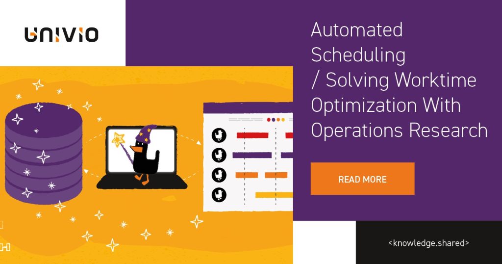 Automated Scheduling: Solving Worktime Optimization With Operations ...