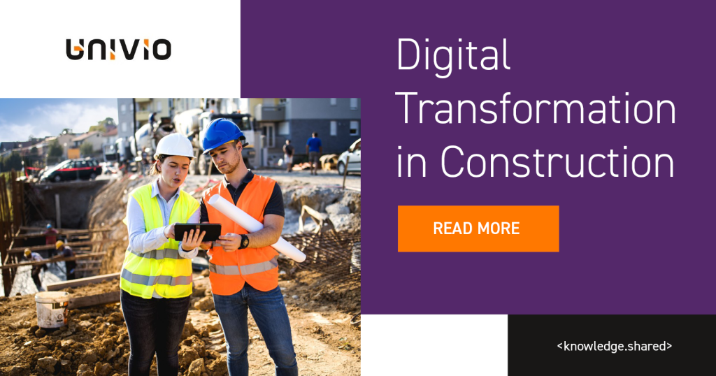 Digital Transformation in Construction Industry / Services